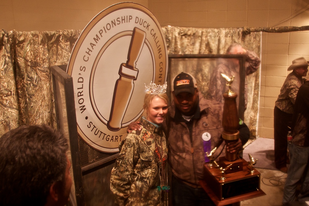 Antonio Duckman Jones wins the 2011 World's Duck Calling Contest in ...